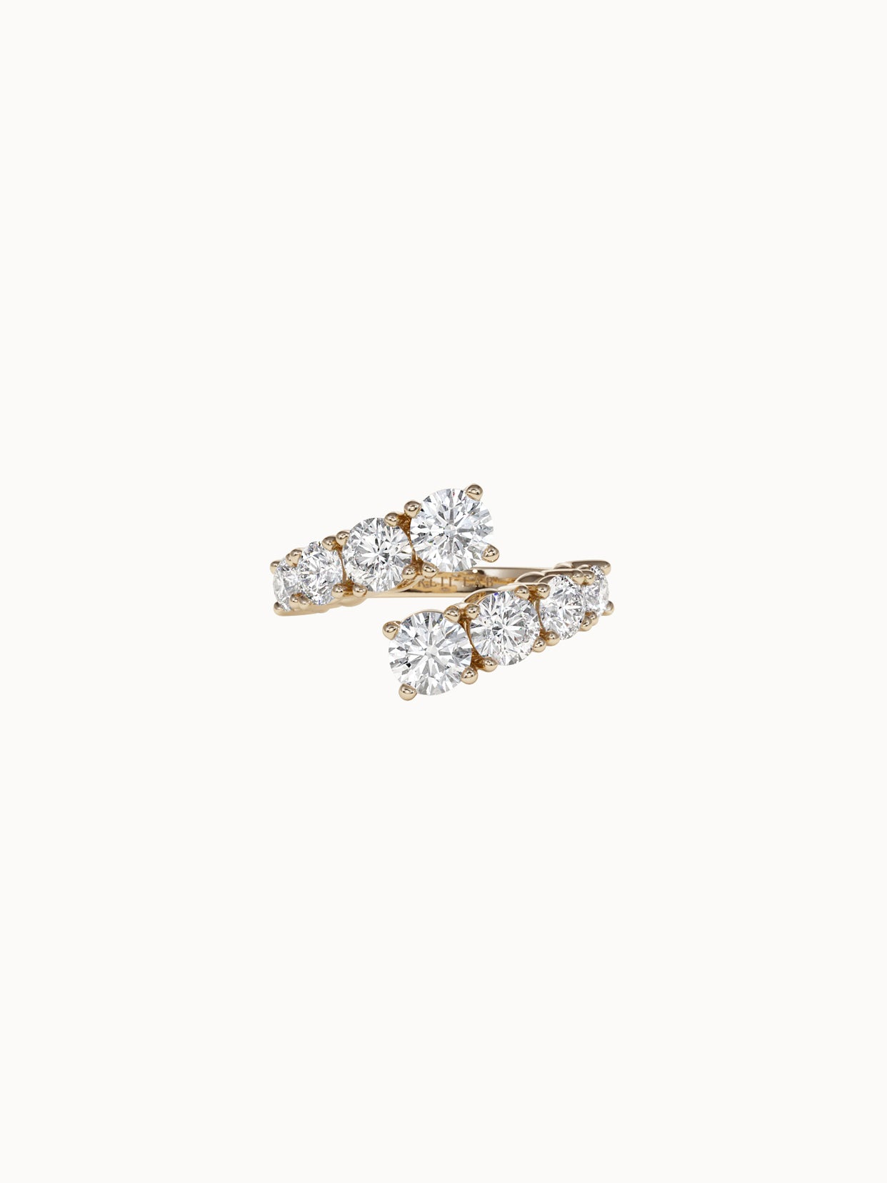 Cascade Diamond Engagement Ring – MARLII LAB